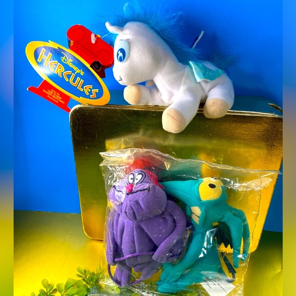 Disney | Toys | Disney Store Nwt 9s Hercules Pain Panic Applause Baby ...